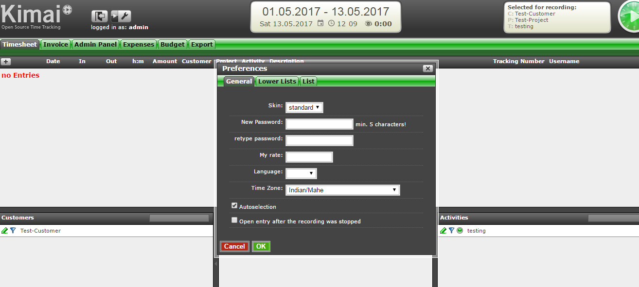 How To Install Kimai Time Tracking Software On Ubuntu 16 04 Lowendbox