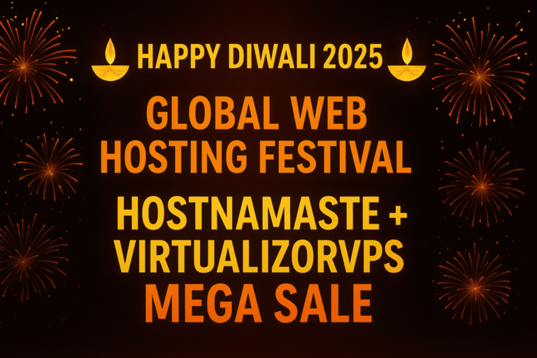 Happy Diwali from HostNamaste and VirtualizorVPS! Cheap VPS Offers in ...